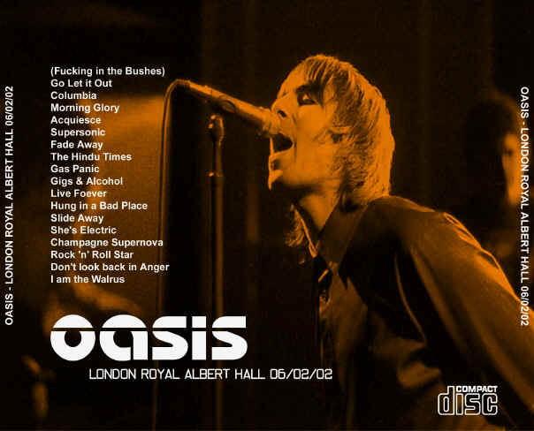 Oasis & Stone Roses Bootleg Trading